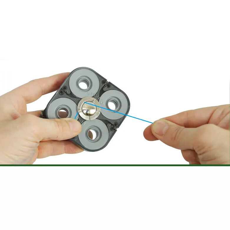 STONFO 8 SPOOL TIPPET DISPENSER - Fly Fishing Tippet Holder w Double ...