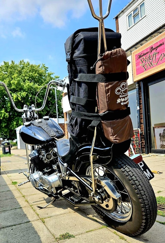 SVAROG England oldschool chopper biker motorcycle tent Gypsy Soul 2 | eBay