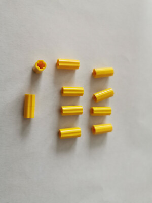 10x Lego Technic Achsenverbinder 6538c gelb | eBay.de