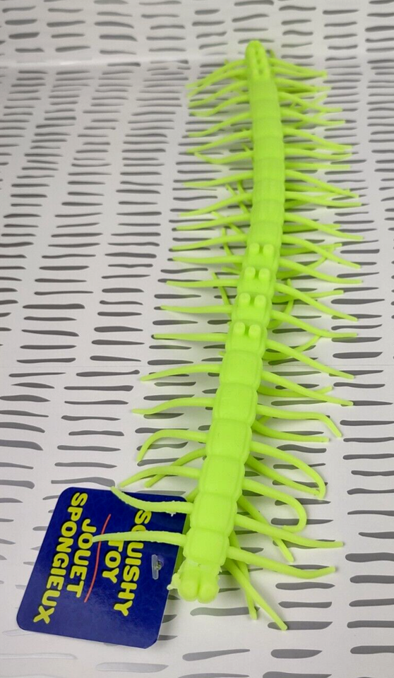 Squishy Simulation Centipede Stretchy Stress Relief Toy Centipede Green ...