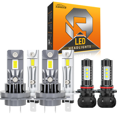For Kia Rio 2012-2018 LED Lamp Bulb High Low Fog Light Super White ...