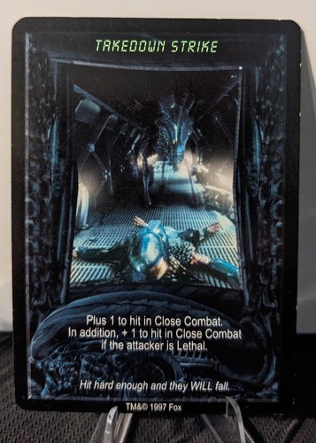 Takedown Strike Aliens Predator CCG | eBay