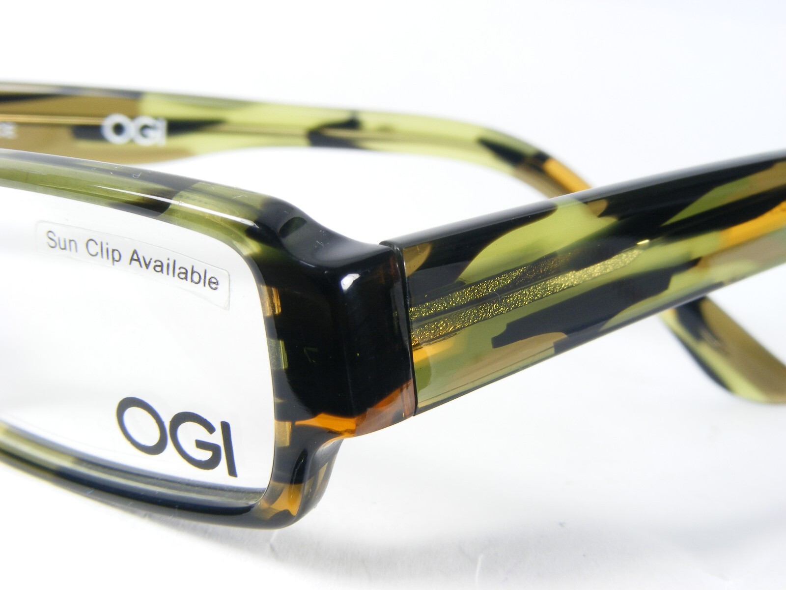 OGI EVOLUTION 7127 390 GREEN CAMOUFLAGE UNIQUE EYEGLASSES 50-16-140mm ...