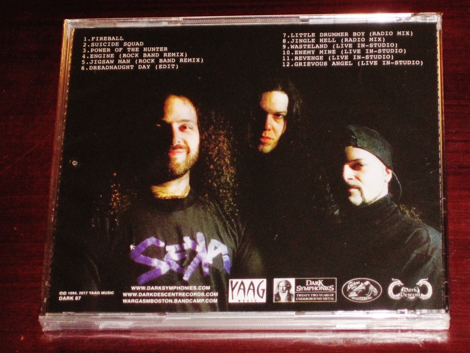 Wargasm: Fireball - Expanded Edition CD 2017 Remaster Dark Symphonies ...