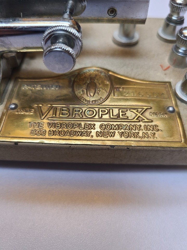 Vibroplex Telegraph Key (Bug) | eBay