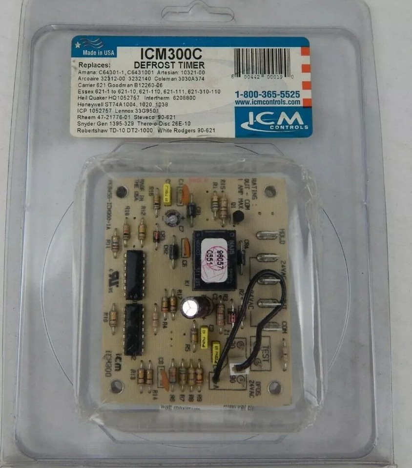 ICM Controls ICM300 ICM300C Defrost Control Board Amana Goodman Rheem ...