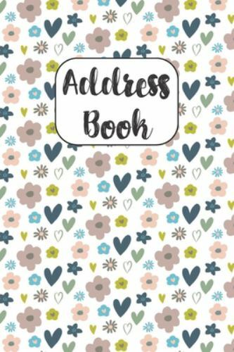 6x9 Size Address Book Ser.: Address Book : Cute Address Book with ...