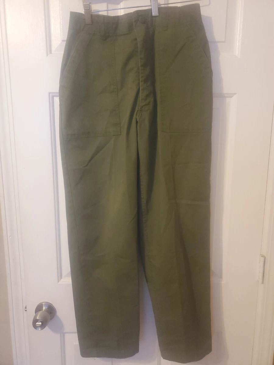 Army Green Military Pants-Mn Ml Pt 3000-Waist 29