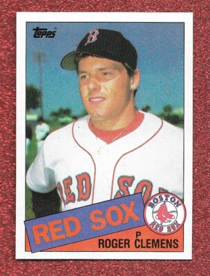 1985 TOPPS #181 ROGER CLEMENS ROOKIE RC NM-MT RED SOX JAYS YANKEES ...
