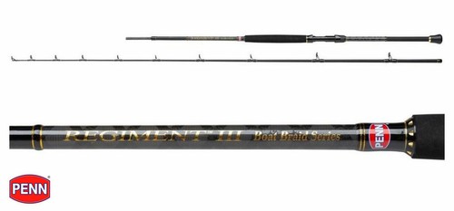Penn Regiment III Mk3 Braid Boat Fishing Rod - 8'2" / 2pc - 12-12lb ...