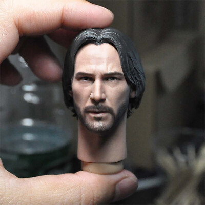 1/6 Scale Speed Killer Keanu Reeves Head Carving Sculpt Model Toys ...