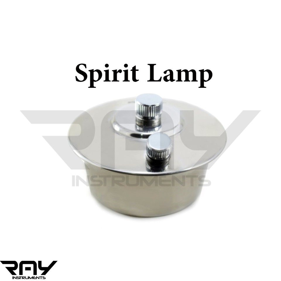 Spirit Lamp Ethyl Alcohol Bunsen Burner Flame Heating Lab Instruments ...