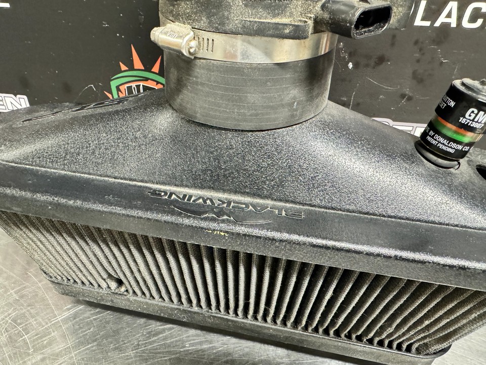 2001 C5 CORVETTE AIR INTAKE WITH SLP BLACKWING AIR FILTER #969 | eBay
