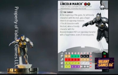 DC Heroclix Lincoln March #038 w/ Card Notorious Set | eBay