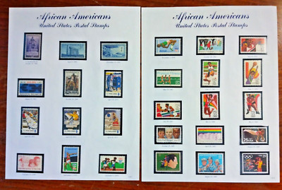 African American Postal Stamps 1940-1989~13th Amendment, Emancipation ...
