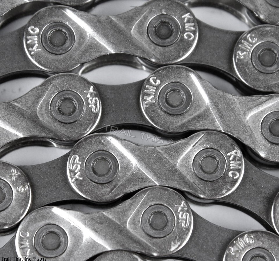 KMC X9 9-Speed 116L Bulk Stretch-Proof Bike Chain X9.93 fits Shimano ...