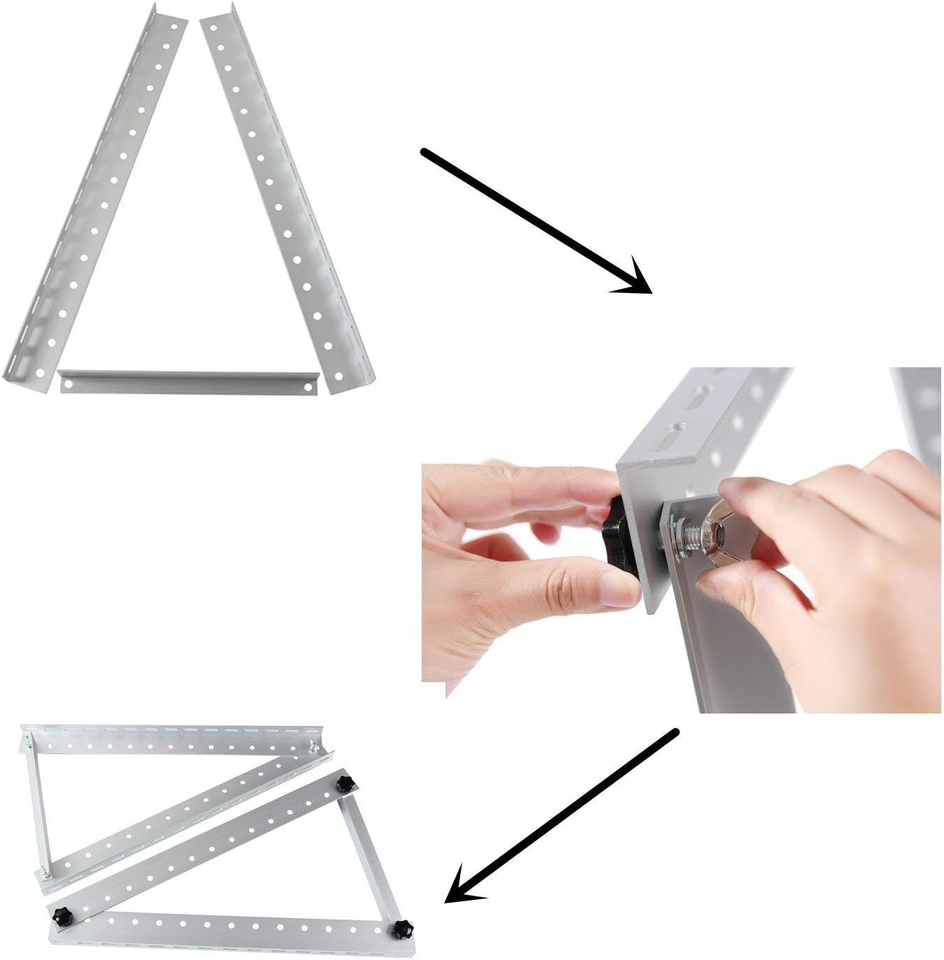 Heavy Duty Adjustable Brackets for Mounting Solar Panels on Ground Roof ...