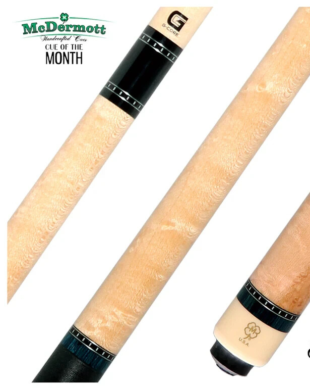 MCDERMOTT CUE OF THE MONTH G203C2 POOL 12.25 GCORE USA MADE SHIPS FREE ...