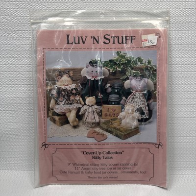 Luv N Stuff Cover Up Collection Pattern 9" Canning Jar Covers Ornaments ...