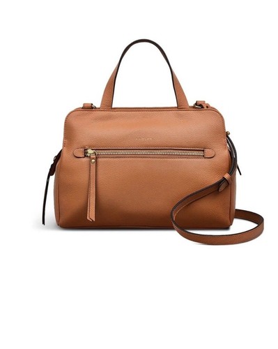 Genuine Radley ‘Gordon Road’ Dark Butter (Tan)Multiway Grab Handbag ...