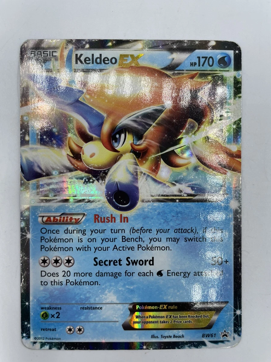 Keldeo Pokemon Card Ex