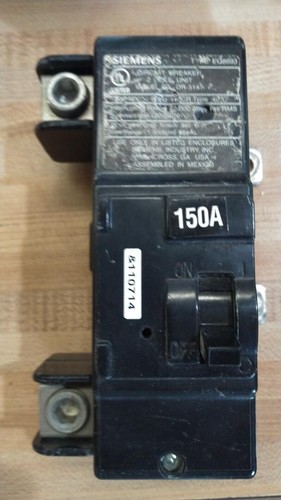 Siemens EQ8693 Main Breaker - 150Amp | eBay