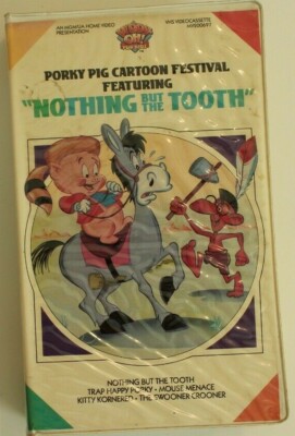 Porky Pig Cartoon Festival Featuring "Nothing but the Tooth" (VHS 1986) | eBay
