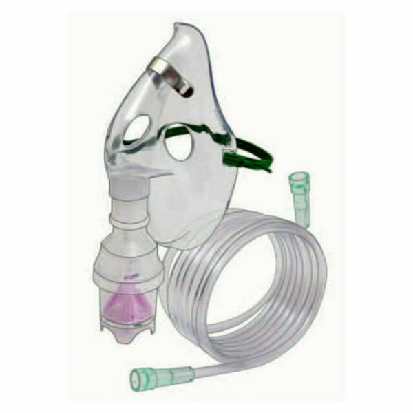 Medline HCS4485-5 Universal Nebulizer Masks with Tubing - Set of 5 for ...