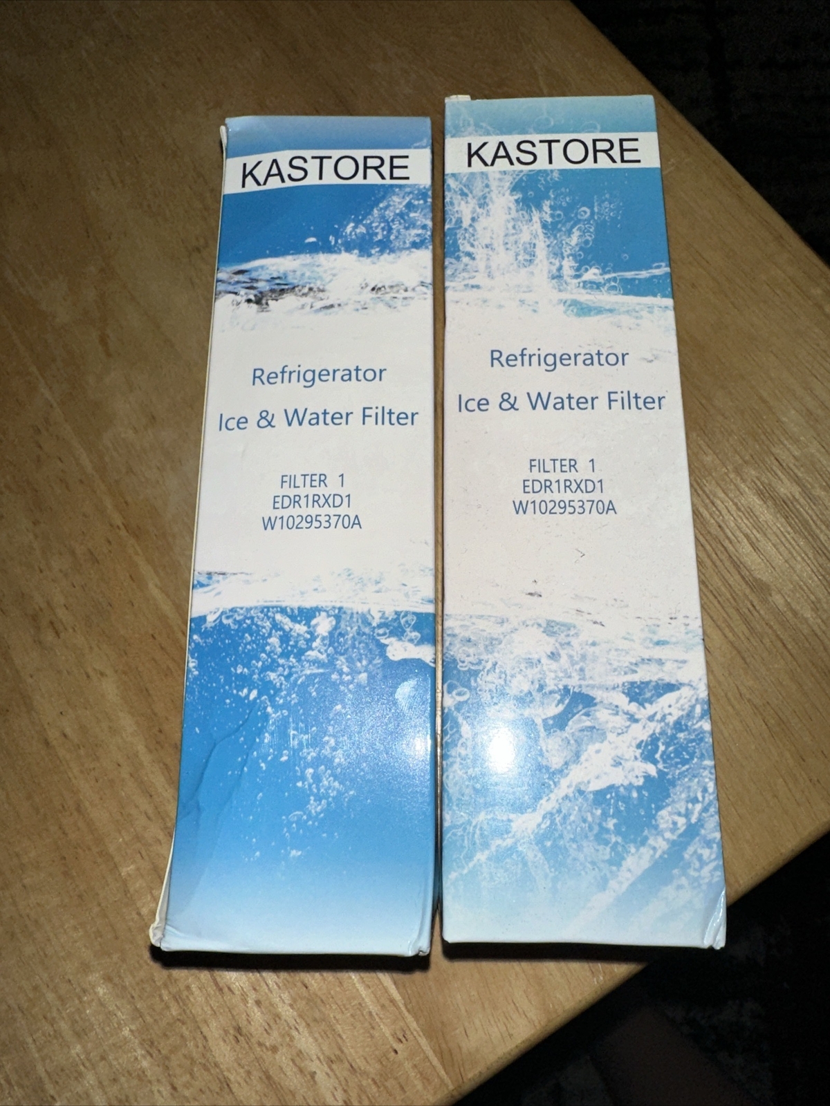 Lot Of 2 Filters KASTORE Refrigerator Ice And Water Filter 1 EDR1RXD1 ...