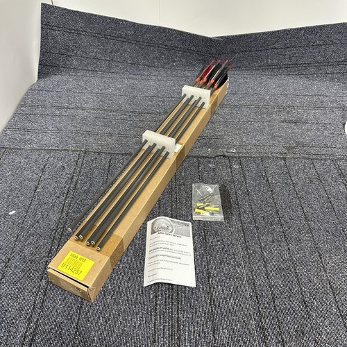 (QTY 6) Archery Carbon Arrows 400 Spine 100 Grain Points 29” Red ...