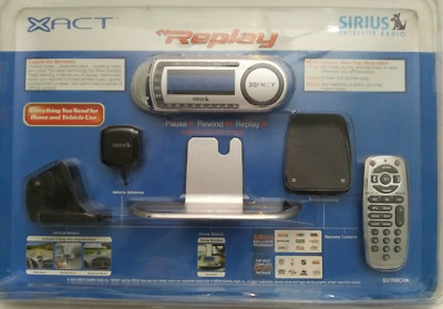Sirius Satellite Radio - XACT - Replay - Plug & Play Satellite Radio ...