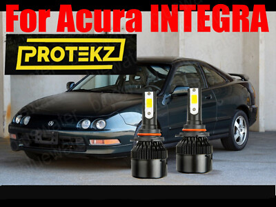 LED For INTEGRA 1990-2001 Headlight Kit 9006 HB4 6000K White CREE Bulbs ...