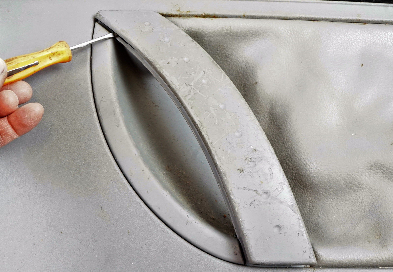 Interior Door Panel Pull Handle Repair Kit Front L Metal Reinforced For ...