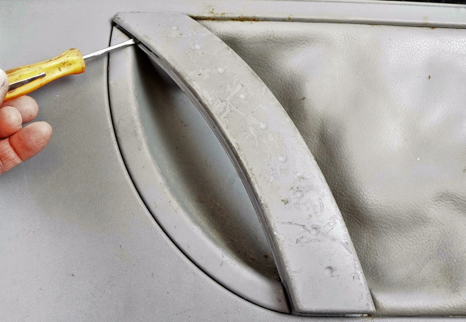 Interior Door Panel Pull Handle Repair Kit Front L Metal Reinforced For ...