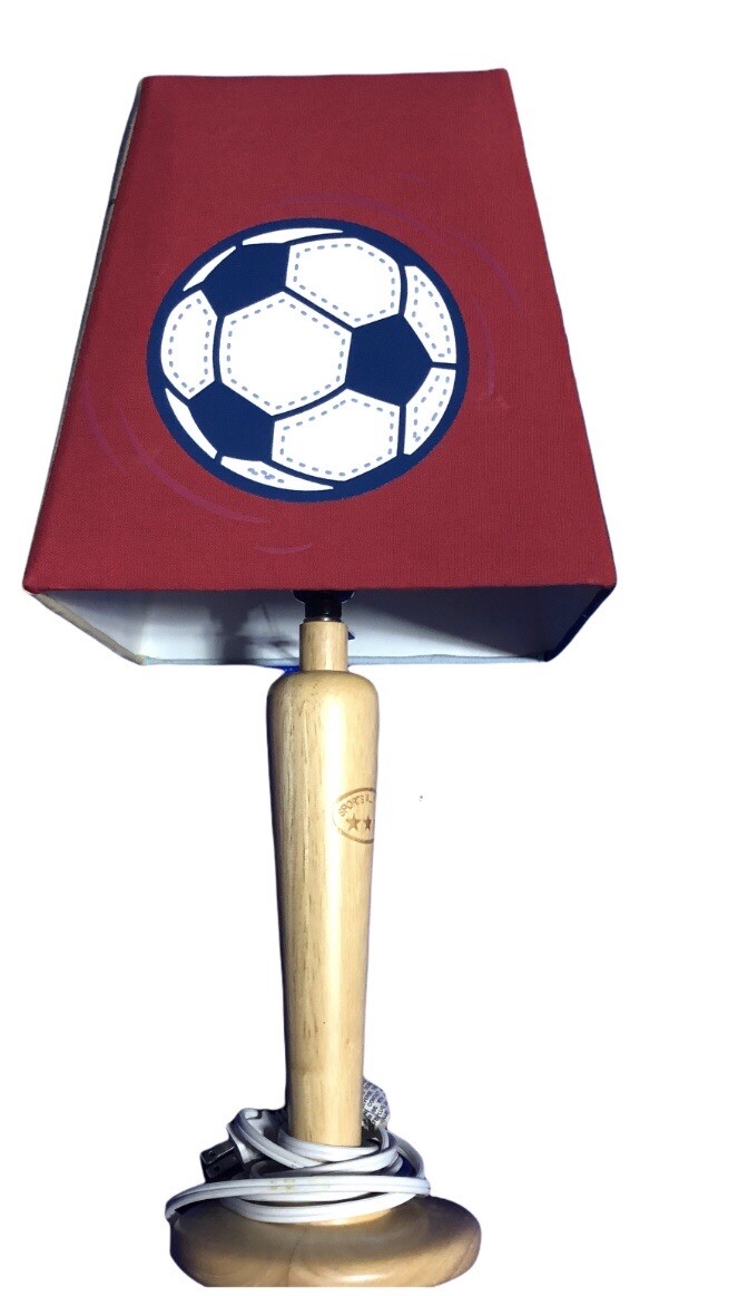 Soccer Themed Table Lamp for sale | Only 3 left at -65%
