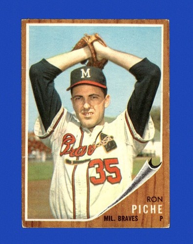 1962 Topps Set-Break #582 Ron Piche VG-VGEX *GMCARDS* | eBay