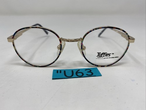 Tuffies TUFFIES-15 BL 42-19-120 Blue Demi/Gold Full Rim Eyeglasses ...