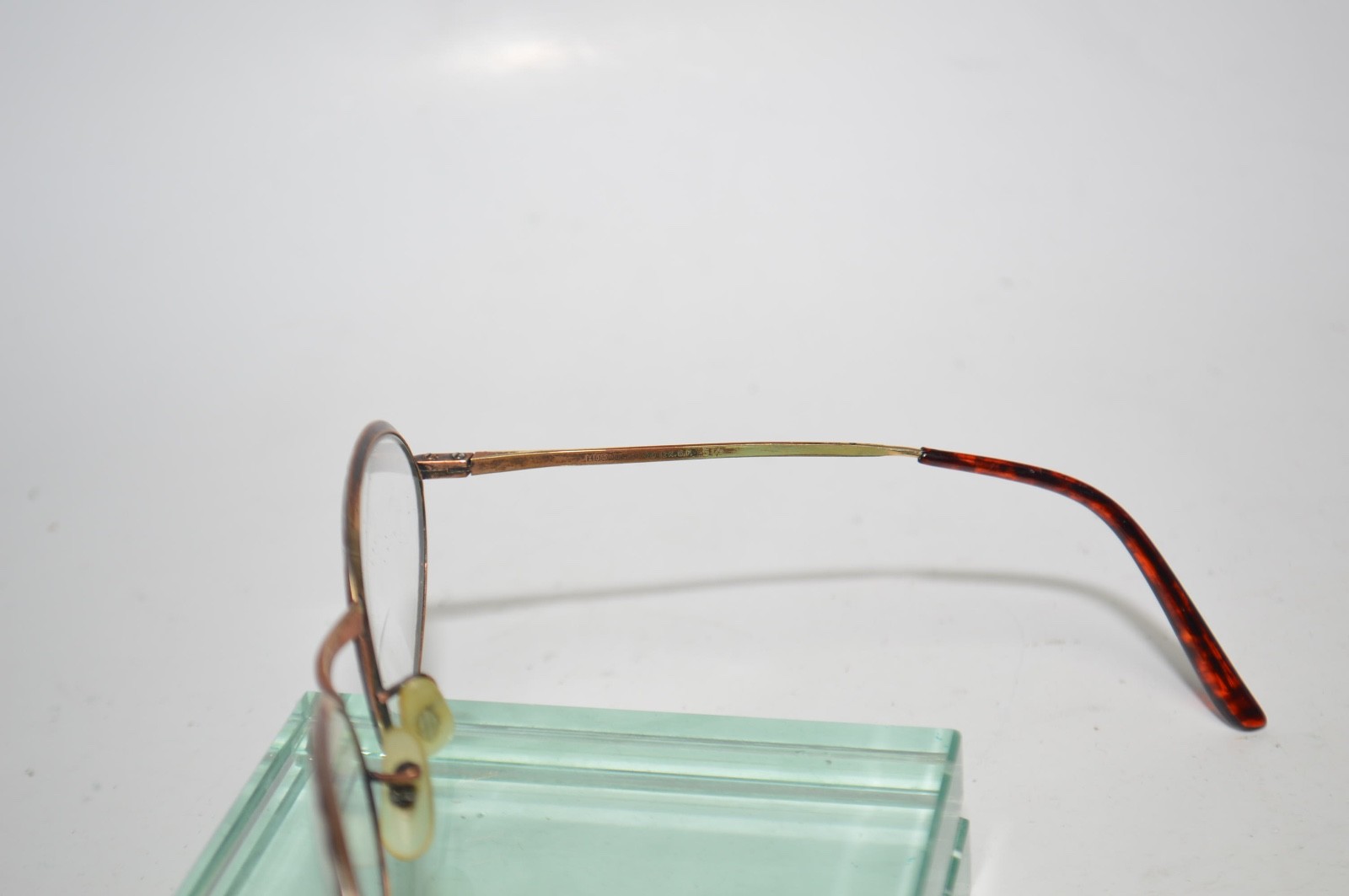 Vintage HUD USA Eyeglasses Frames HUDSON USA 50[]19 5 1/2" 1/20 12K ...