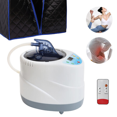 2L 1300W Sauna Steamer Pot Spa Home Shower Tent SPA Portable Steam ...