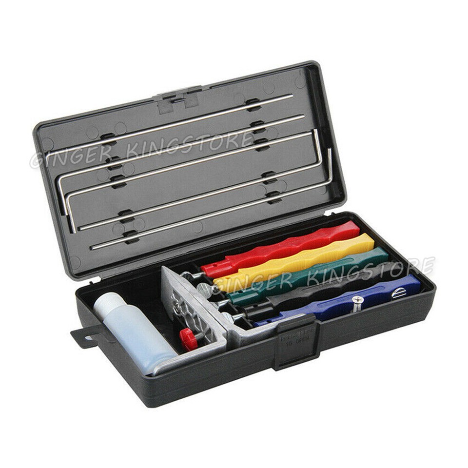 Knife Sharpener System Knife Sharpening Pro Knives Scissors 5 Stone Fix ...