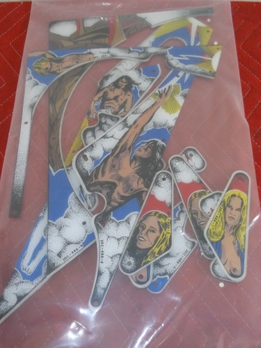 FLASH PINBALL PLAYFIELD PLASTIC SET 1978 WILLIAMS LICENSED SEALED | eBay