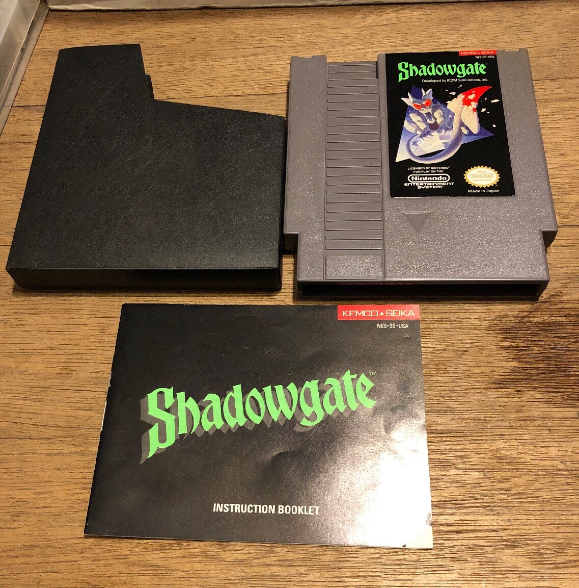 Shadowgate (Nintendo NES Game 1989) Cartridge & Manual 44499000059| eBay