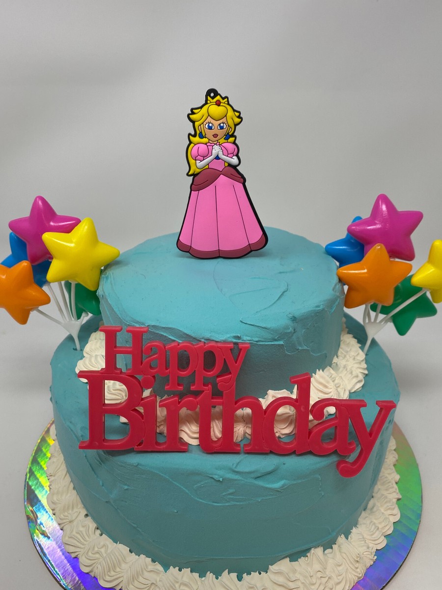 Princess Peach Birthday Cake Topper Template Printable, 58% OFF