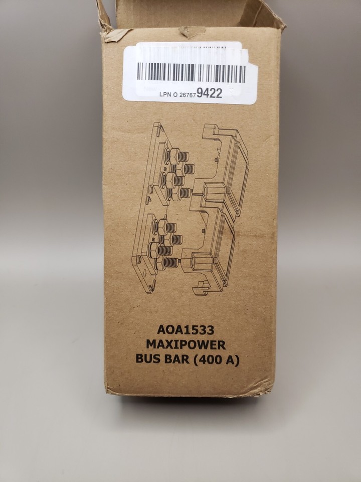 400A Copper Bus Bar 12V Marine Heavy Duty Power Distribution Block with ...