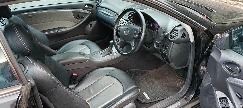 '03 Mercedes CLK320 Spares or Repair (read description). Private plate ...