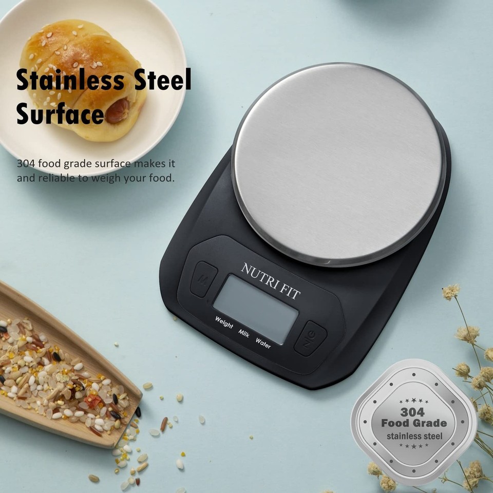 Digital Food Scale Small Kitchen Scales Weight in Grams and OZ for ...