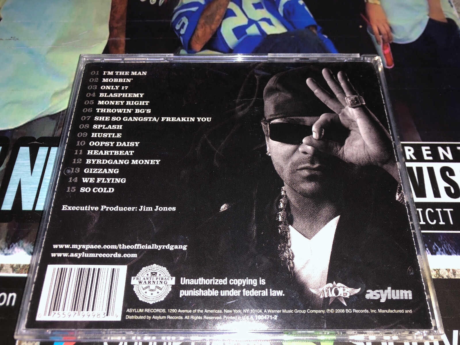 CD: JIM JONES - MOB The Album (2008)Harlem NY Rap G-Funk Dipset | eBay