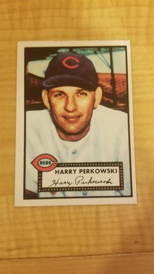 HARRY PERKOWSKI 1952 Topps Reprint #142 BUY ANY 2 ITEMS FOR 50% OFF ...