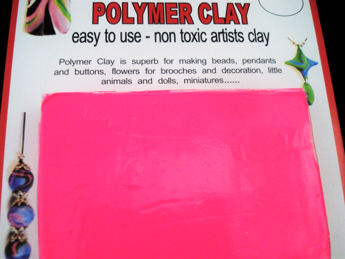 Modelling Polymer Clay Neon Pink Art/Craft Oven Bake 60g Sculpting | eBay