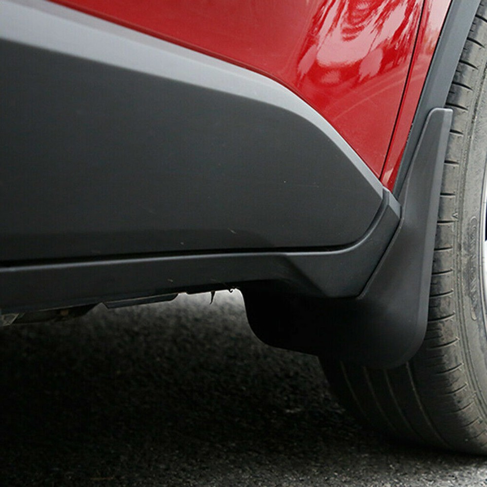 Genuine Front & Rear Splash Guards Mud Flaps FOR 2017-2023 TOYOTA C-HR ...